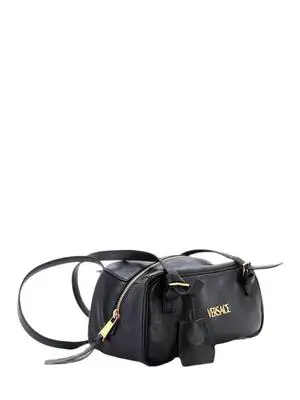 VERSACE Versace Leather Tag Bowling Bag