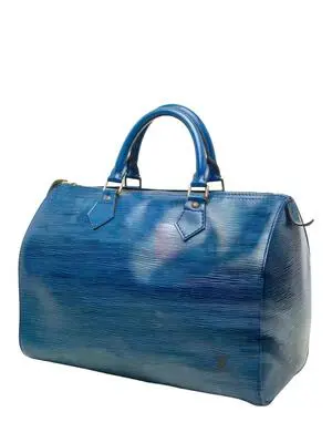 LOUIS VUITTON Epi Speedy 30 Boston Bag - Blue