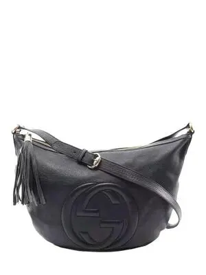 Gucci Calfskin Soho Crossbody Bag - Blue