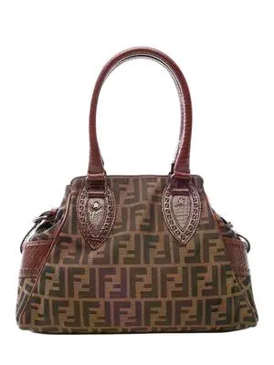 Fendi Zucca Canvas Etniko Tote Bag - Brown
