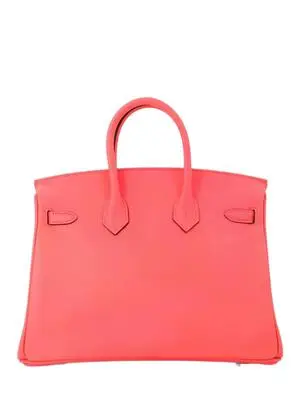 Hermès Birkin Handbag Swift With Palladium Hardware - Pink