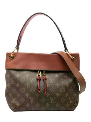 LOUIS VUITTON Monogram Canvas Tuileries Satchel - Brown
