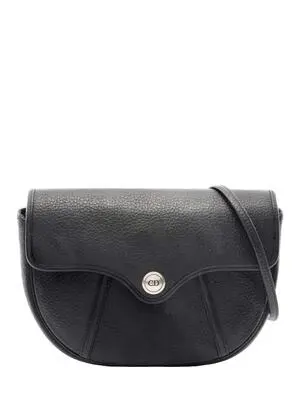 Dior Leather Crossbody Bag - Black