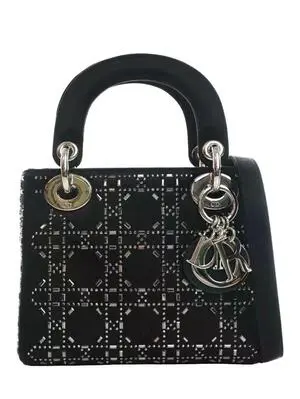 Dior Mini Lady Satchel - Black