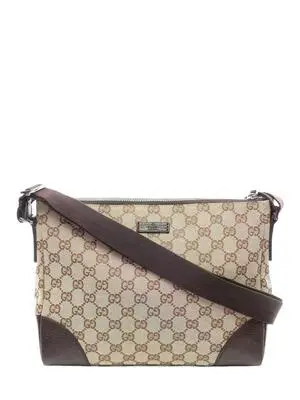 Gucci Gg Canvas Crossbody Bag - Neutrals