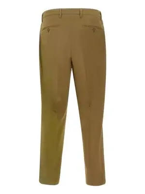 BRIGLIA 1949 Pleated Virgin Wool Trousers - Neutrals
