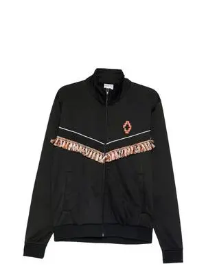 COUNTY OF MILAN Fringed Track Jacket - Black