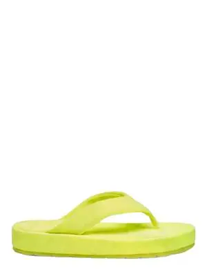 BETTINA VERMILLON Anastasia Platform Flip-flops - Yellow