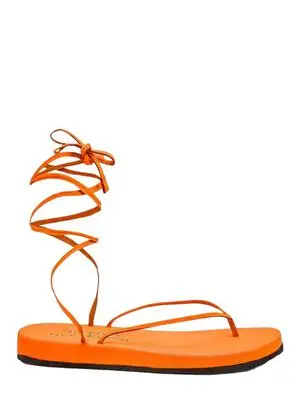 BETTINA VERMILLON Jenifer Thong-strap Sandals - Orange