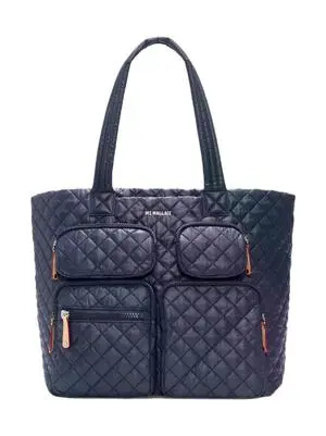 Mz Wallace Large Metro Quilted Tote Bag - Blue
