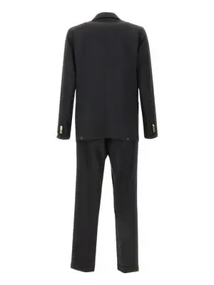 BRIGLIA 1949 Taurasi Double-breasted Suit - Black