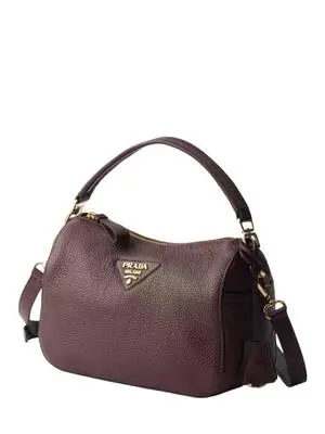 Prada Small Leather Bag - Red