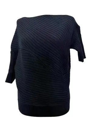 JW Anderson Dolman Sleeve Boat-neck Sweater - Blue