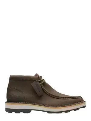 Clarks Corston Wally Waterproof Boots - Green