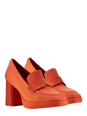 Clarks X Martine Rose Heeled Loafers - Orange