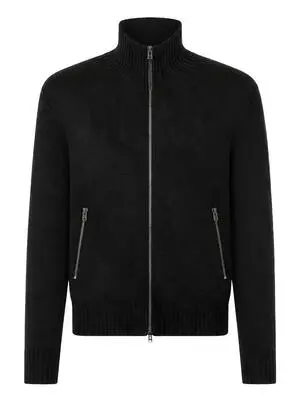 TOM FORD Zip-up Cardigan - Black