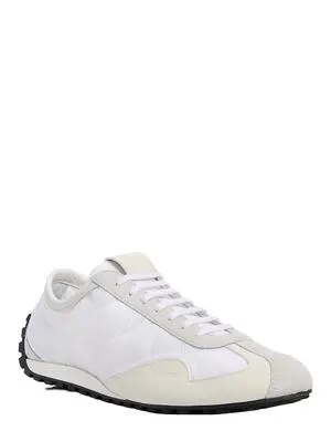 Balmain Racing Low Top Sneakers - White