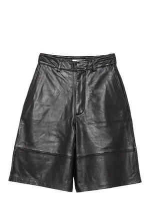 THE FRANKIE SHOP THE FRANKIE SHOP Leather Bermuda Shorts