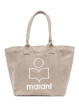 Isabel Marant Étoile Yenky Small Cotton Tote - Beige