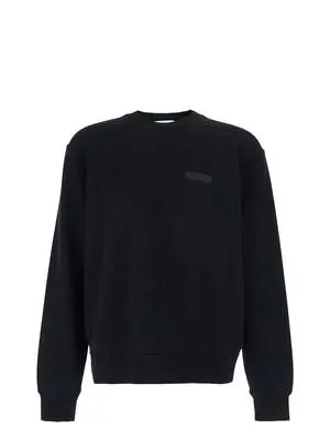 Givenchy Cotton Logo Patch Sweatshirt - Black