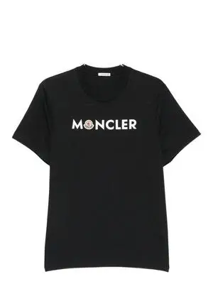 Moncler Cotton Short-sleeve T-shirt - Navy