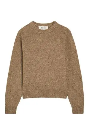 RÓHE Rohe Mouliné-Knit Wool-Blend Jumper