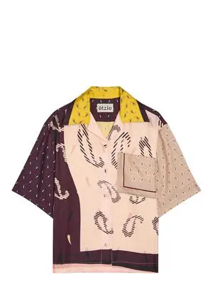 OTZIO Tzĭo Cecilia Printed Silk Shirt - Multicoloured