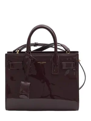 Saint Laurent Saint Laurent Sac De Jour Nano Top Handle Bag Bordeaux
