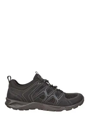 Ecco Lace Up Sneakers - Black