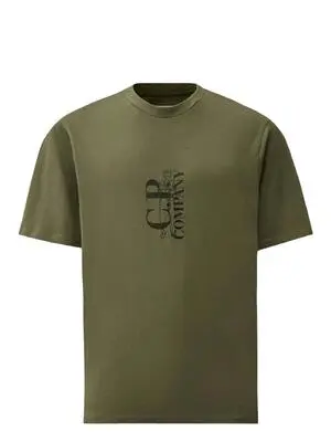 C.P. COMPANY Short-sleeved T-shirt - Green