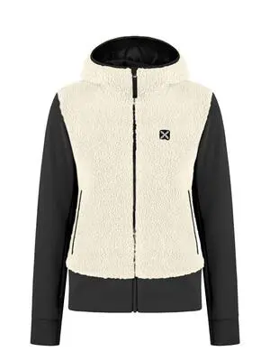 MONTURA Long-sleeve Fleece Jacket With Hood - Black
