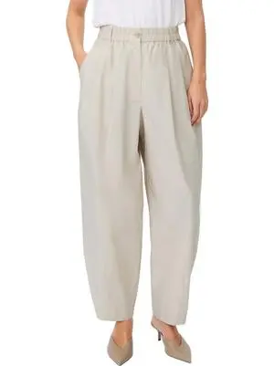 MASAI COPENHAGEN Mapersephona Straight Fit Draped Trousers - Wind Chime