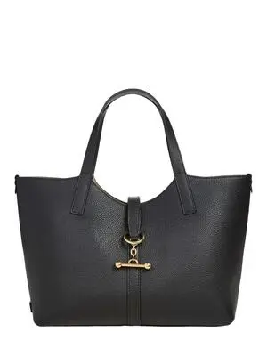 Strathberry Midi Kite Tote - Black