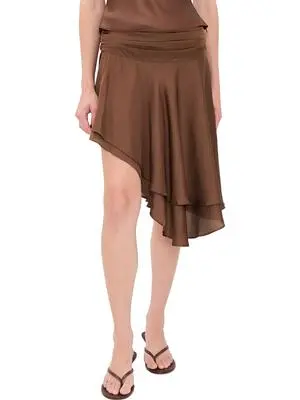 Lioness Legacy Midi Skirt - Cocoa