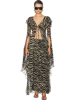 Ronny Kobo Maxi Top - Zebra
