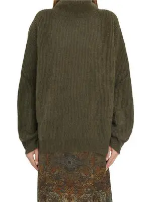 UMA WANG Uma Wang Turtleneck Sweater With Ribbed Details