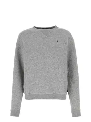 Polo Ralph Lauren Polo Ralph Lauren Crewneck Sweatshirt With Polo Pony Gray