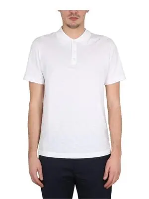Theory Classic Short-sleeved Polo Shirt - White