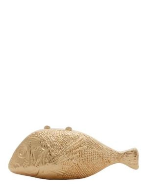 Simkhai Splash Clutch - Gold