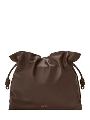 Loewe Flamenco Clutch Large - Green