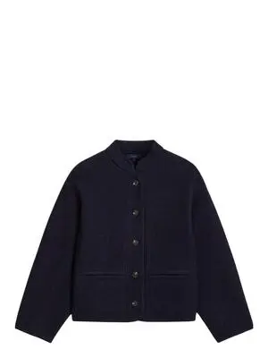 Soeur Stand-collar Casual Jacket - Black