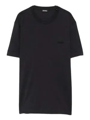 Zegna Crew-neck T-shirt - Black