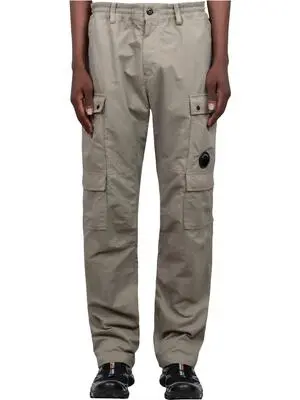 C.P. COMPANY Cargo Pants With Belt Loops And Multiple Pockets - Light Brown