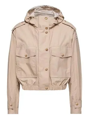 MONCLER Moncler Carex Cropped Jacket With Hood