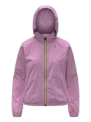 K-WAY Zip-up Hooded Jacket - Violet