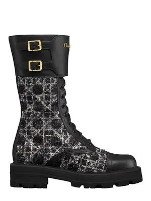 Dior D-trap Ankle Boots - Black