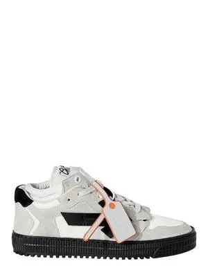Off-White Floating Arrow Lace-up Sneakers - White