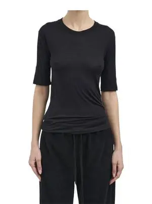 THOM KROM Short Sleeve T-shirt - Black