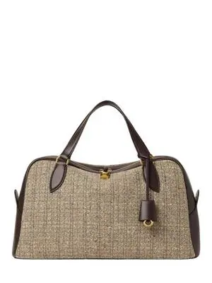 Loro Piana Needle Medium Handbag - Nude