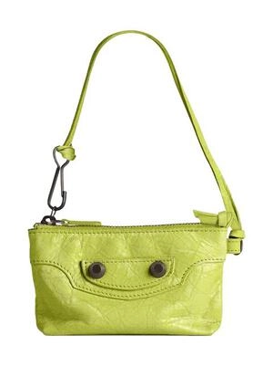Balenciaga Le City Zipped Pouch Bag - Pistache